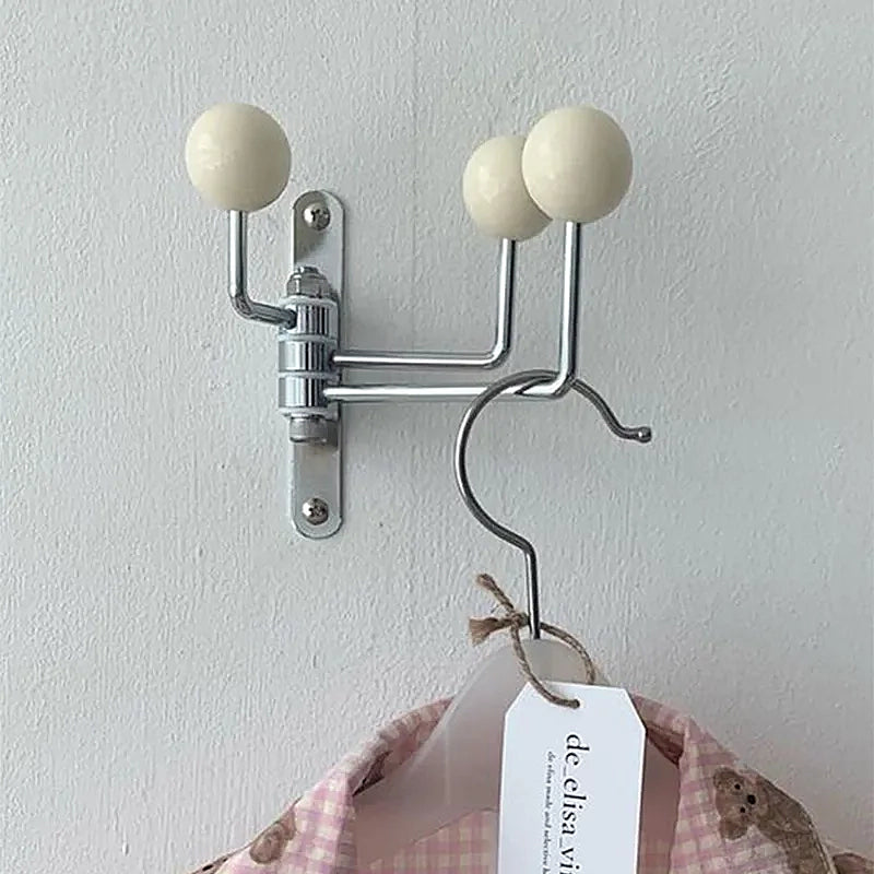 rotating wall hook