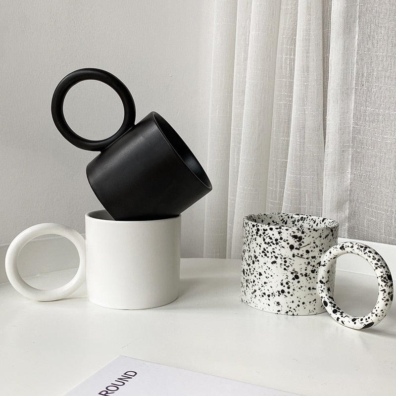 Round handle mugs – Make Space For This