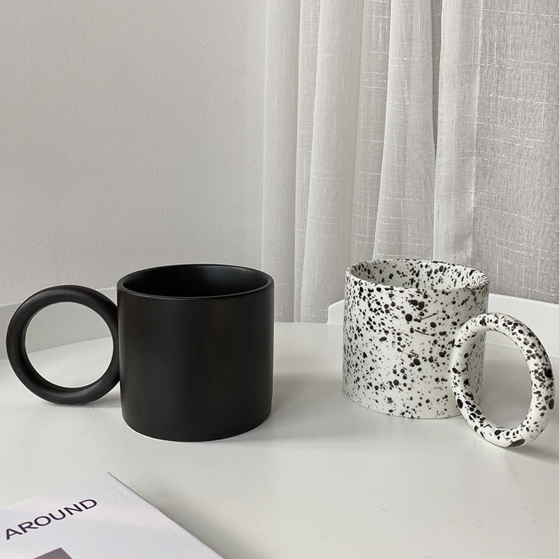 Round handle mugs – Make Space For This