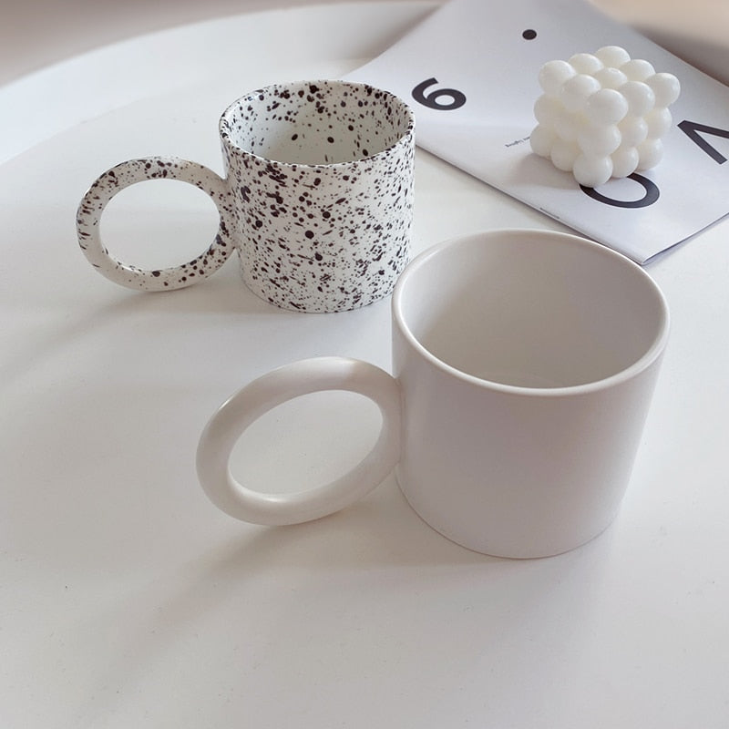 Round handle mugs – Make Space For This