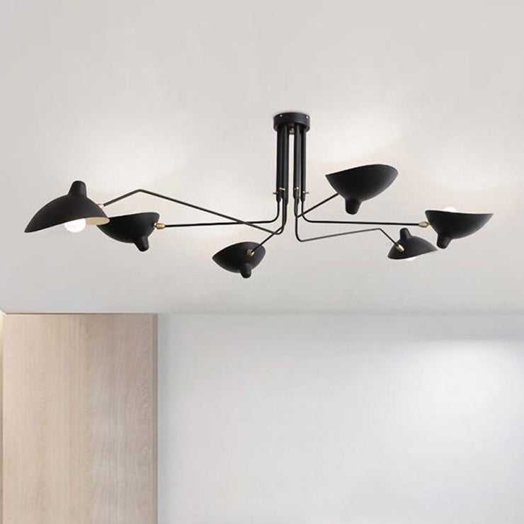 spider ceiling light fixture