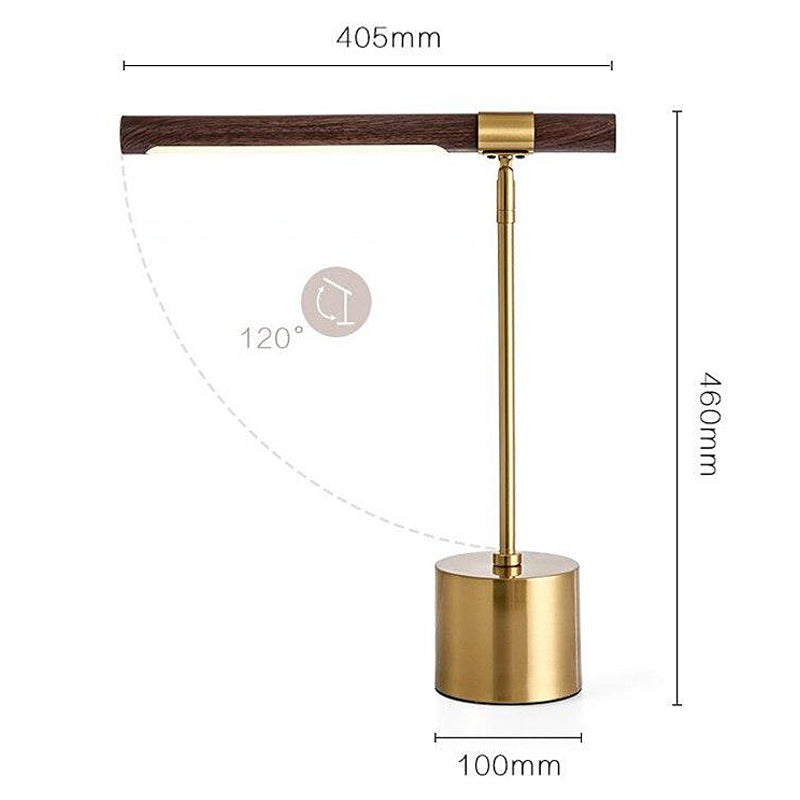 Mid Century Modern Linear LED Table Lamp – Make Space For This